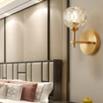 Crystal Wall Light, Wall Mounted Modern Iron Wall Sconce Wall Light for ...