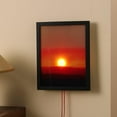Creative Sunset Hand Pulled Night Light, Movable Sunrise to Sunset ...