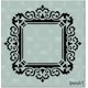 Stencil1 Rococo Frame 4 Durable Quality Reusable Stencils for Painting ...