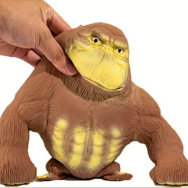 Squeeze Monkey Toy – Stretchy Stress Relief Gorilla with Sand Filling ...