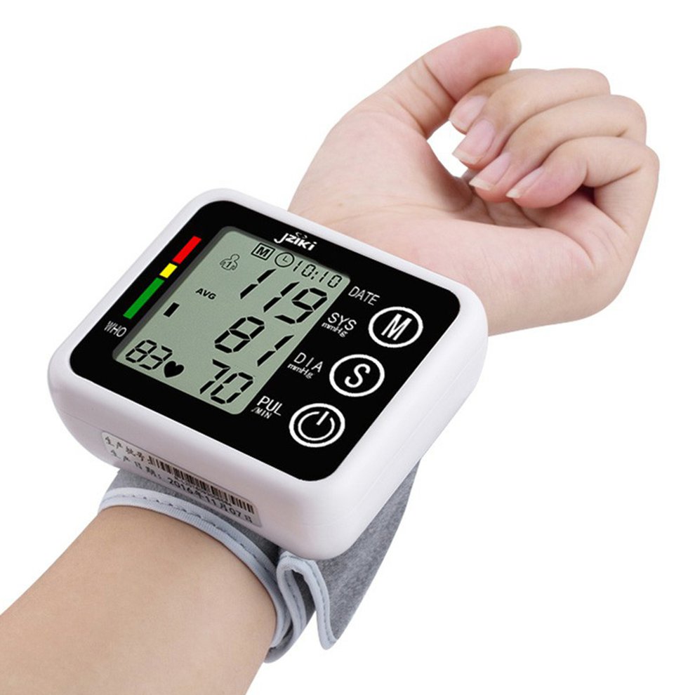 Electronic Blood Pressure Monitor With Large LCD Display Automatic