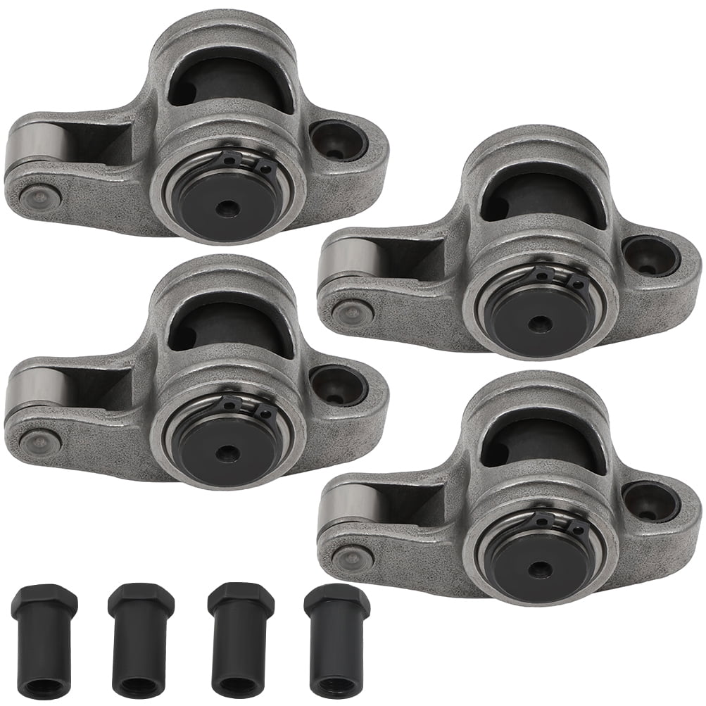CCIYU 4pcs Engine Roller Rocker Arm 1.6 Ratio 3/8" Studs Compatible ...