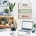 ANHXN Office Wall Decor Sign Inspirational Motivational Plaques with ...