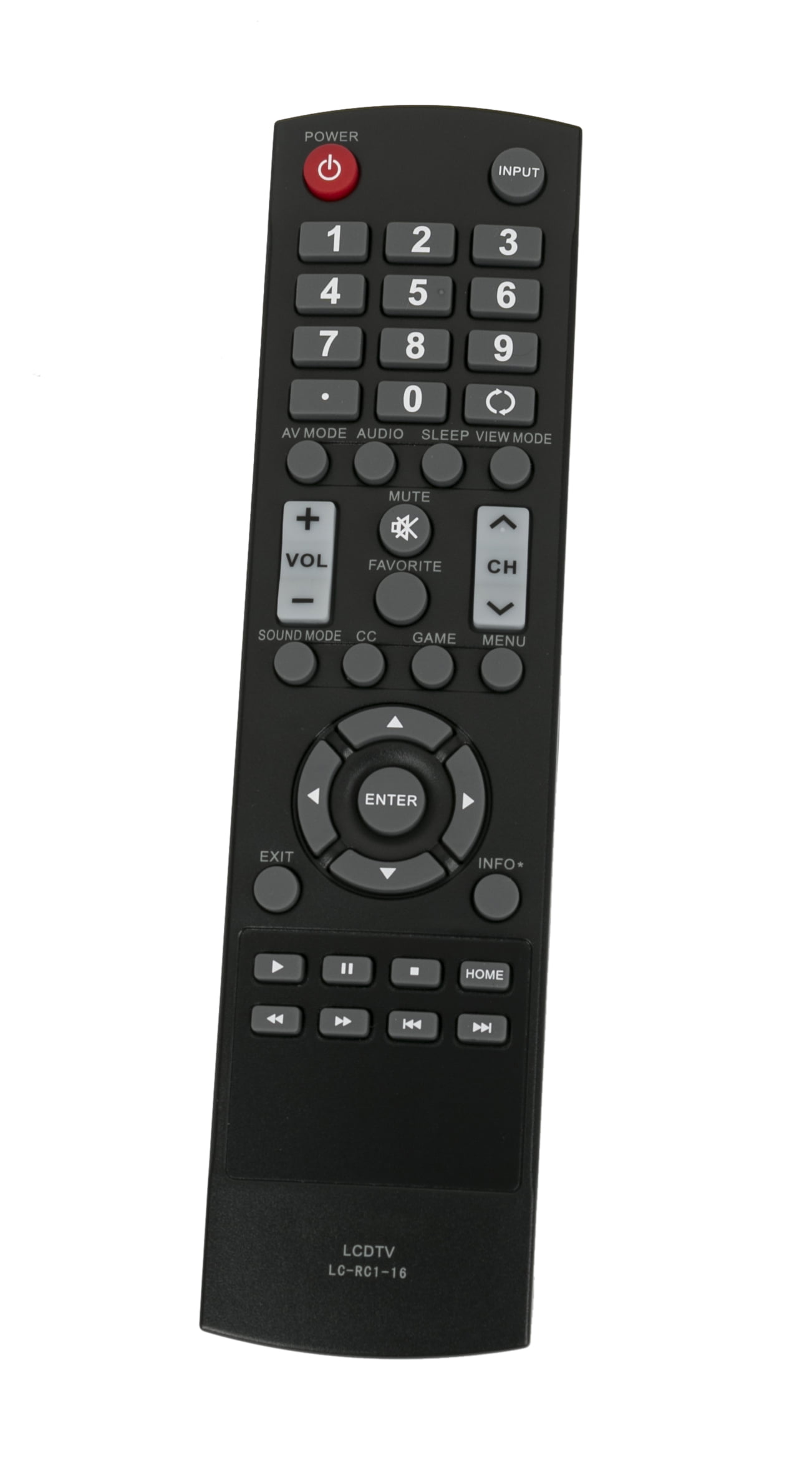 New Remote Control LC-RC1-16 for SHARP LCD HDTV LC32LB370U LC-32LB480U ...