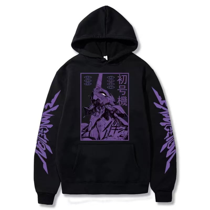 Click here for Jixin Neon Anime Genesis Evangelion Hoodie Eva-01... prices