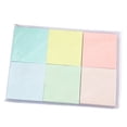 Sticky Notes, Post It Notes 6 Fresh Colors Strong Adhesive Removable ...