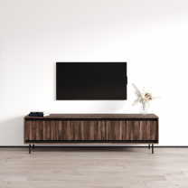 CBJCBJ Medieval TV Stand for TVs up to 65'', Entertainment Center with ...