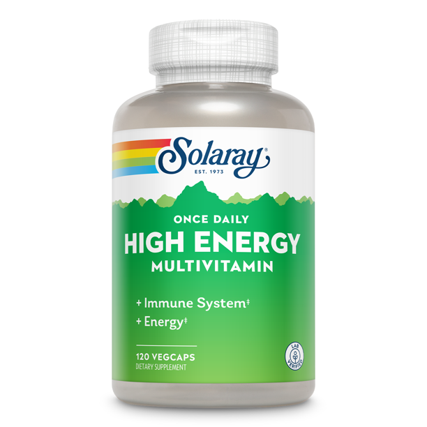 Solaray Once Daily High Energy Multivitamin | Supports Immunity ...