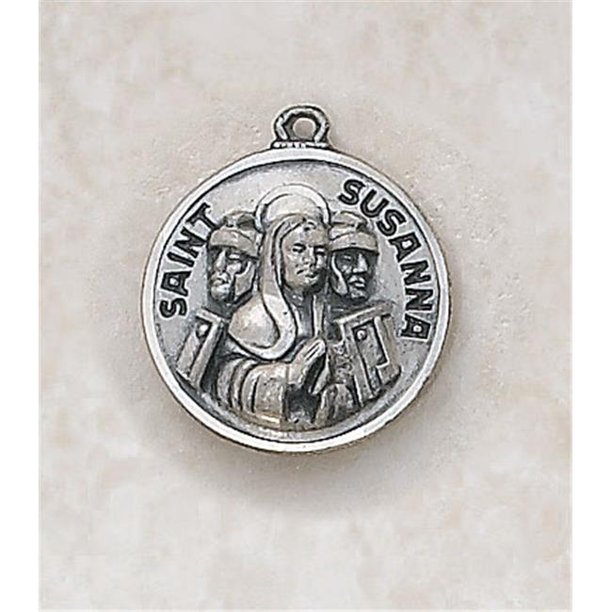 SS729-49 Sterling Patron Saint Susanna Medal - Walmart.com
