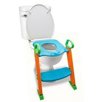 Mommy's Helper Padded Potty Seat with built in ladder non-slip step ...