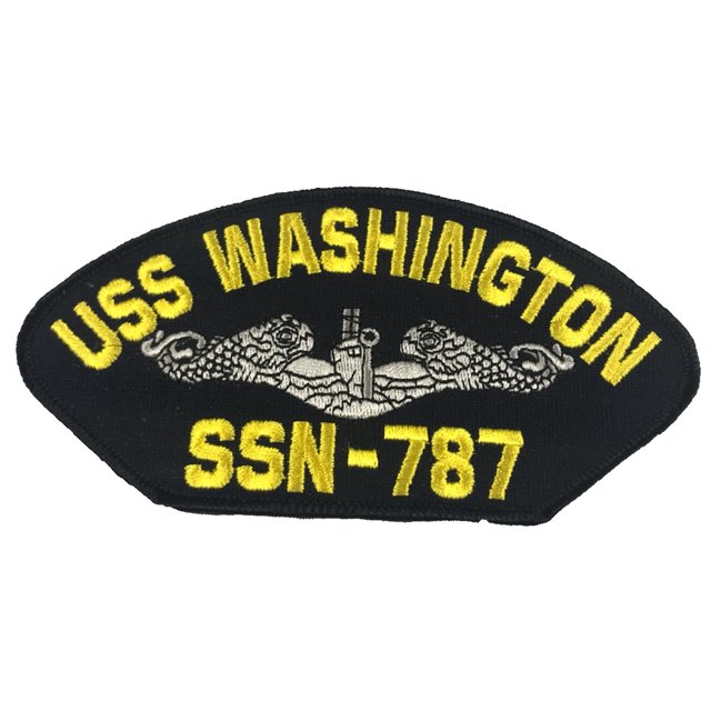 USS WASHINGTON SSN-787 SHIP PATCH - GREAT COLOR - Veteran Owned ...
