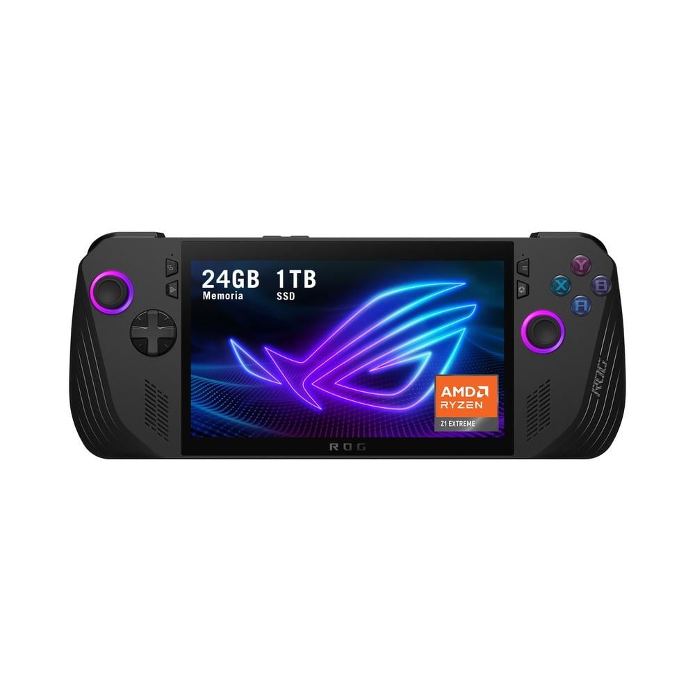 Consola Asus ROG Ally RC72LA-NH007W AMD Ryzen Z1 Extreme 24GB 1TB Negro ...
