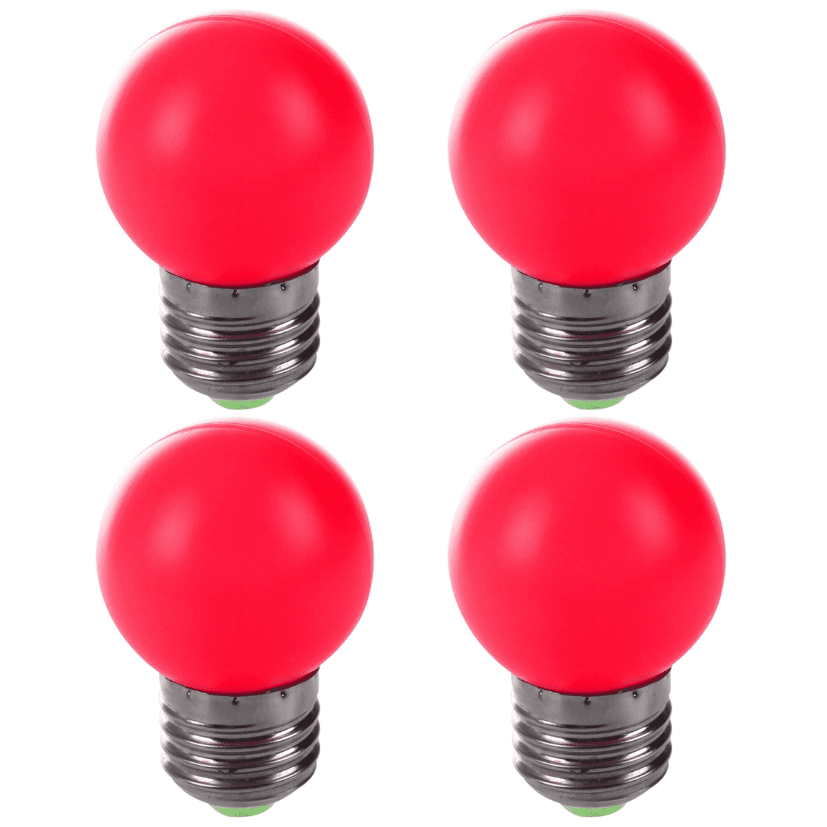 Click here for Unbranded 4x E27 Led Light Warm Red Bulb Plastic B... prices