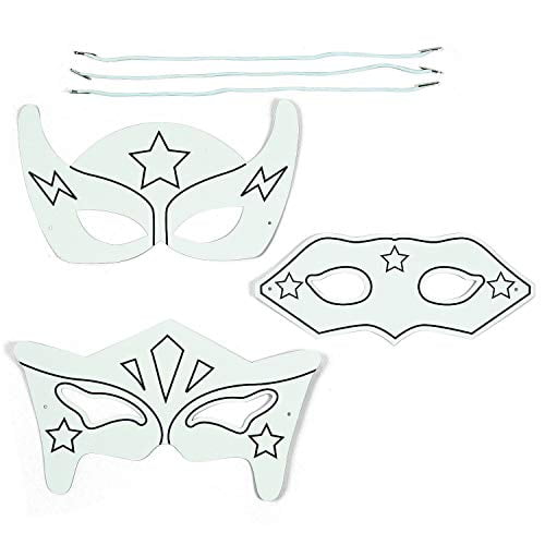 Wonder Woman Mask Template