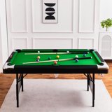 Huloretions Pool Table,Portable Foldable Pool Table,Travel Pool Table ...