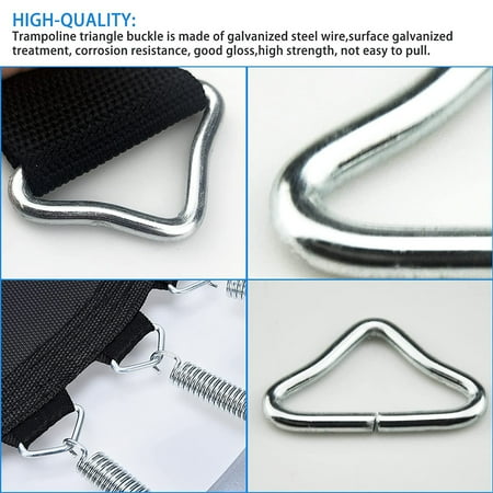 Toddlers Trampoline Triangular Ring Buckle Kit Maintenance Repairing ...