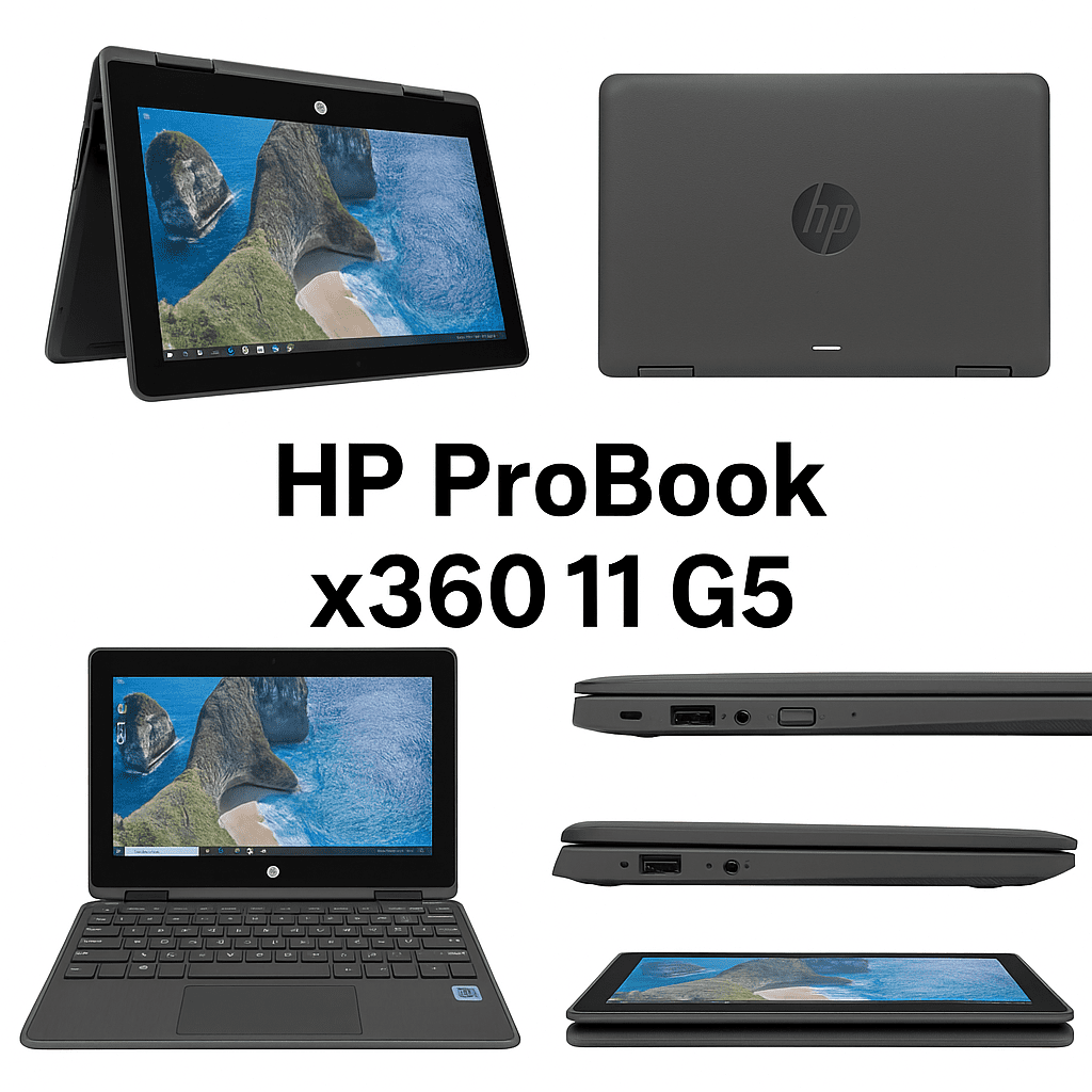 Restored HP ProBook x360 11 G5 EE 11.6" HD Touchscreen 2-in-1 Laptop ...