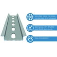 Din Slotted Rail, Steel Zinc Plated, 35 mm x 6 Inches. 4 Steel Din ...