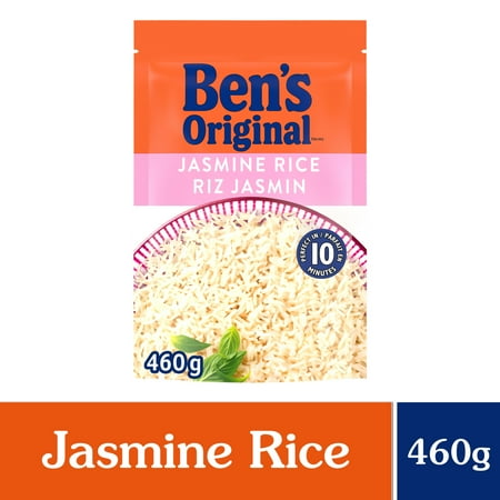 BEN'S ORIGINAL Jasmine Rice, 460g Bag, Perfect Every Time™ - Walmart.ca