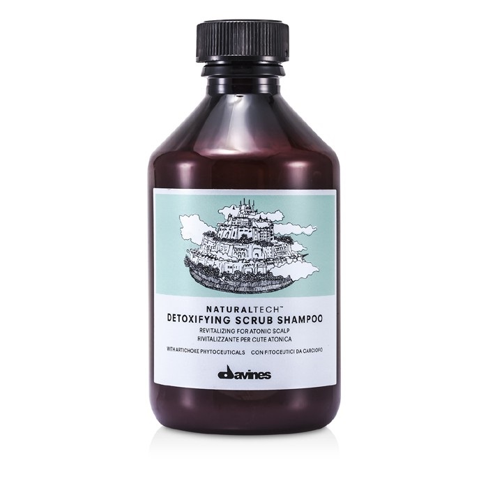 Davines - Natural Tech Detoxifying Scrub Shampoo (For Atonic Scalp) 8.45oz - Walmart.com ...