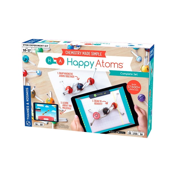 Happy Atoms Complete Set (50 Atoms) - Walmart.com