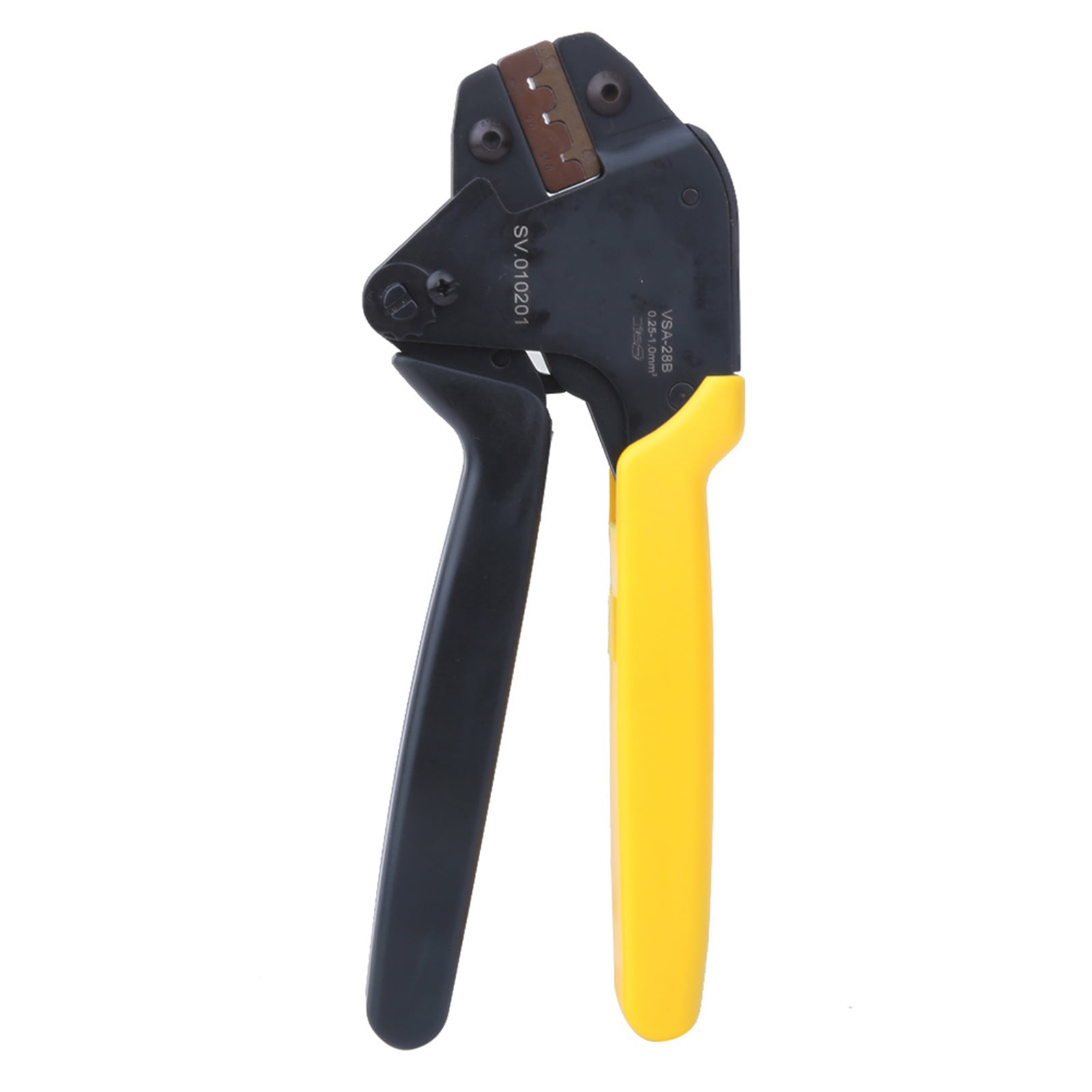VSA-28B Crimping Pliers Ratchet Type Insert Spring Terminal Crimper 0. ...