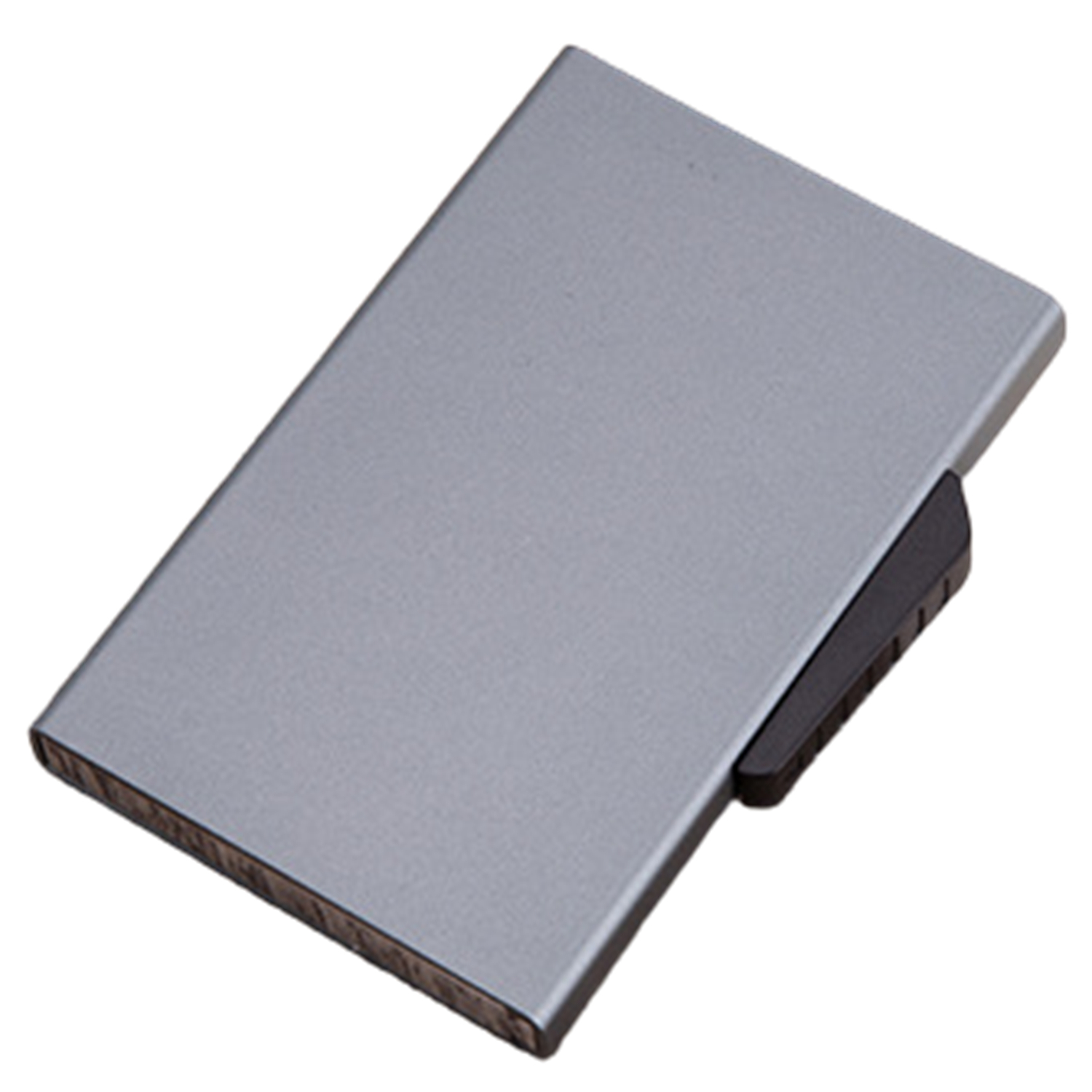 Compact Card Holder Wallet for Efficient Credit Card Storage(Gray ...