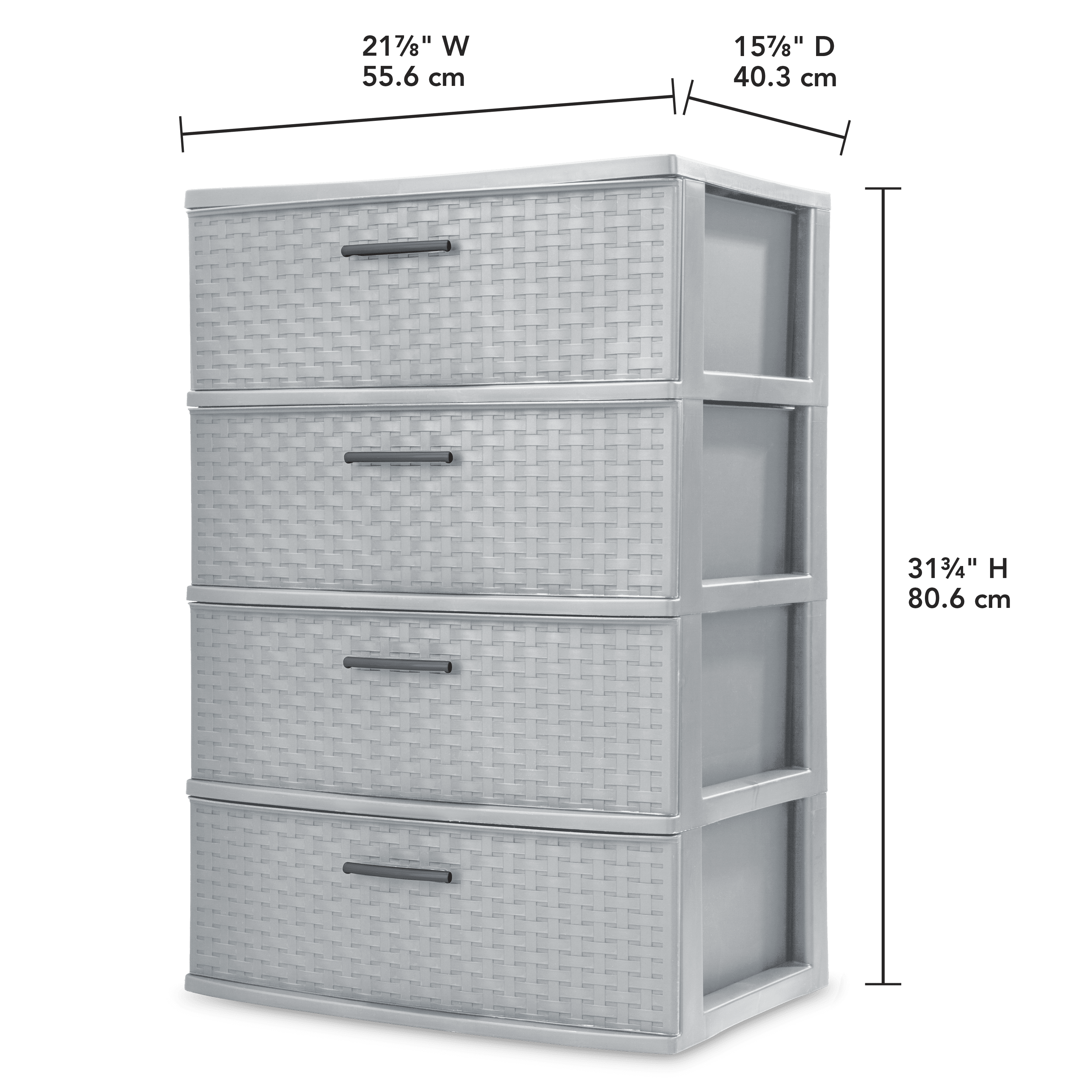 4 drawer sterilite dresser store