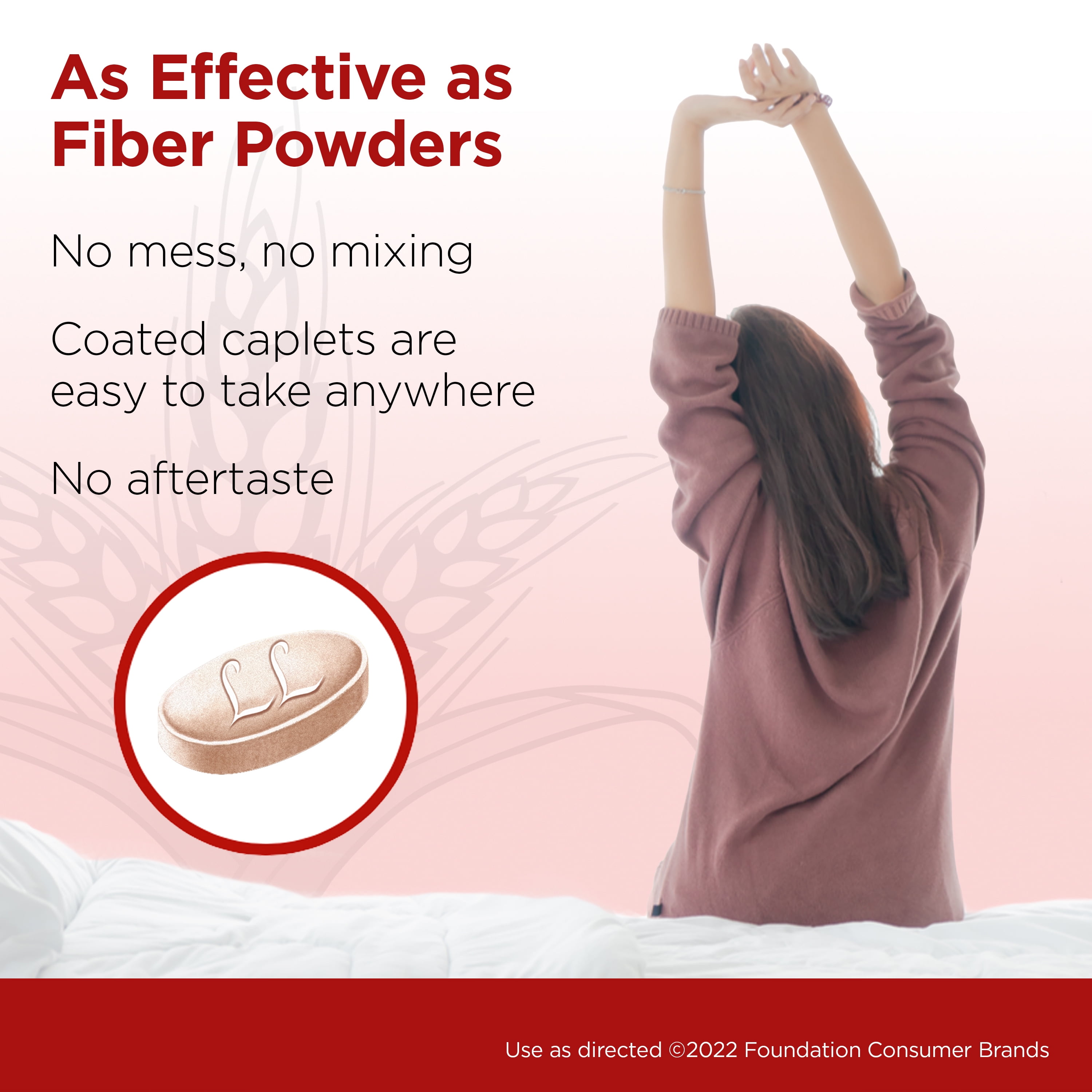 Fibercon Fiber Therapy for Regularity (Calcium Polycarbophil) Caplets ...