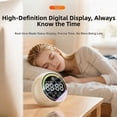 Alarm Clock with Bluetooth Speaker and Night Light, Portable Sound ...