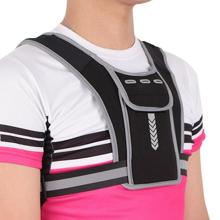 Running Phone Holder Vest | Chest Pouch |waterproof | Reflective ...