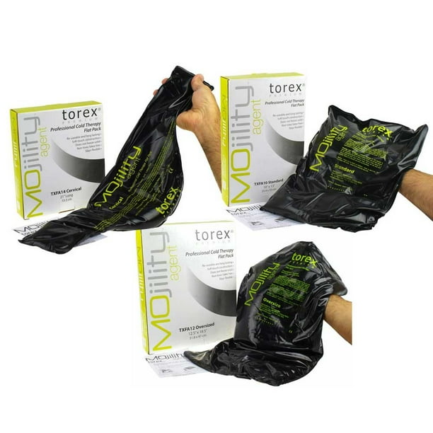 Mojility Torex Cold Pack-Black-Oversize 12.5" x 18.5" - Walmart.com ...