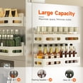 2 Pack Strong Magnetic Spice Rack for Refrigerator, Multipurpose ...
