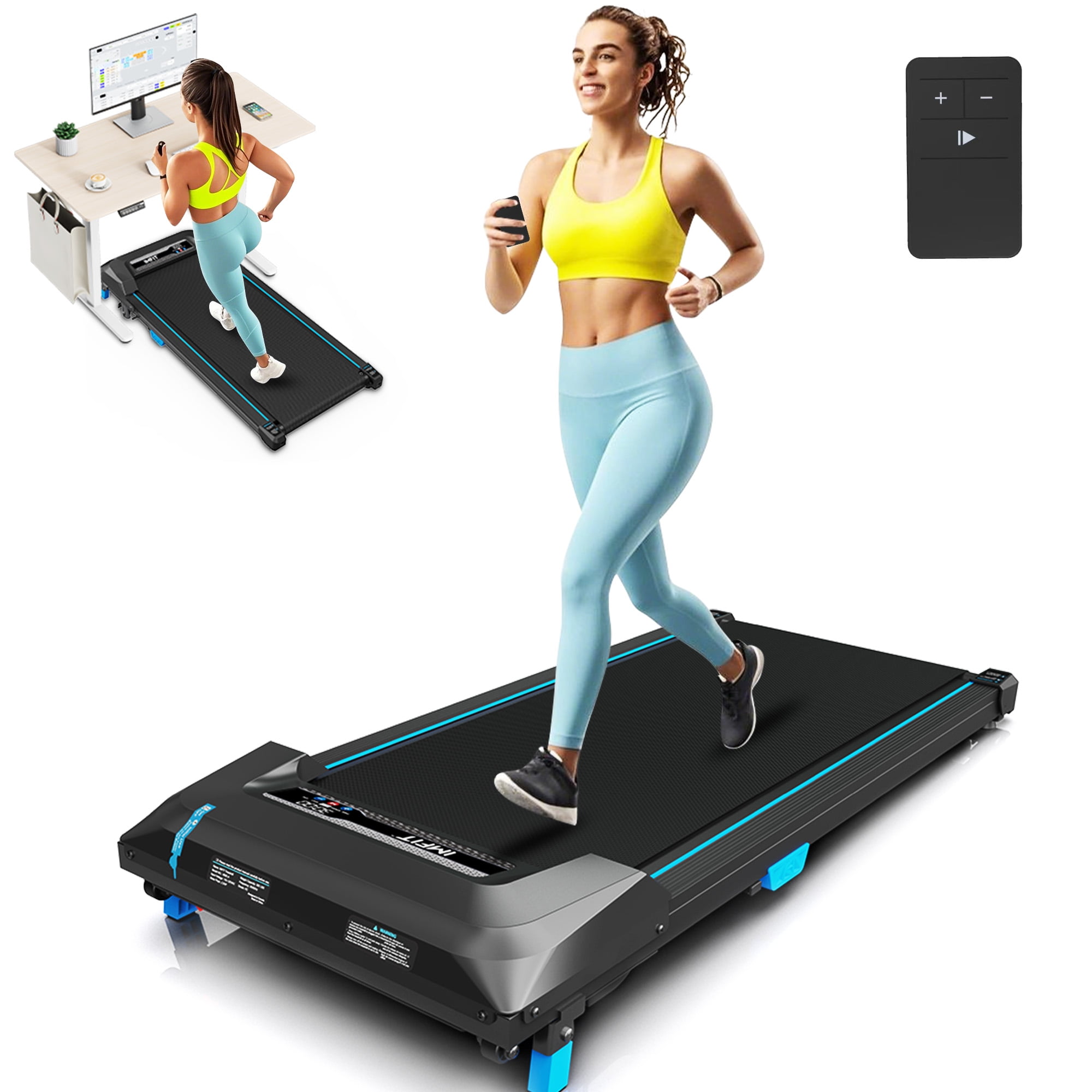 IMFIT Walking Pad Lite Treadmill | Compact & Space-Saving Design ...