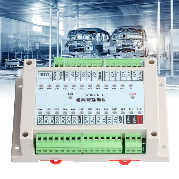 Controlador PLC, 13 Entradas 12 Salidas Secuencia Temporización Relé ...
