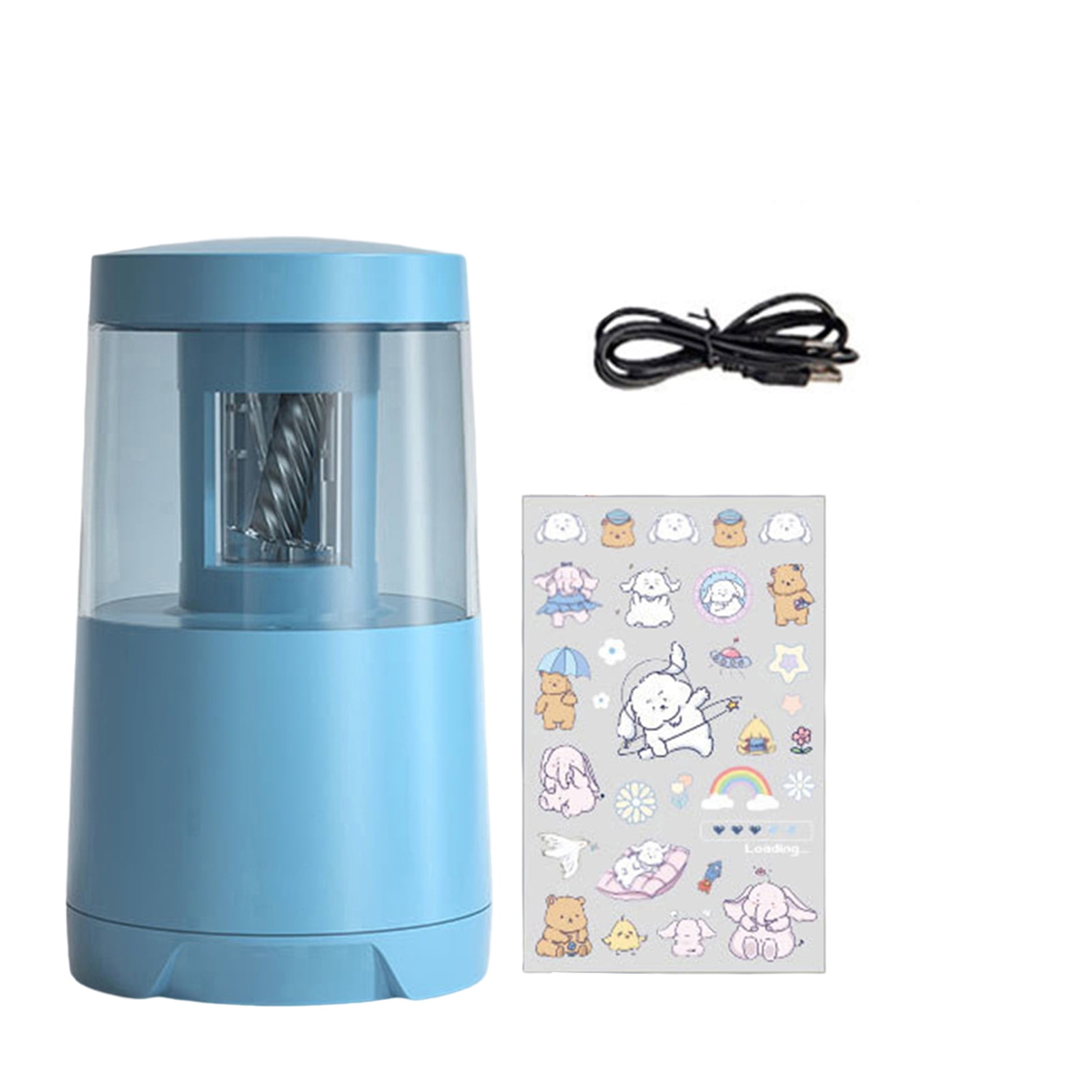 Hesroicy Automatic Electric Colored Pencils Sharpener - Super Sharp ...