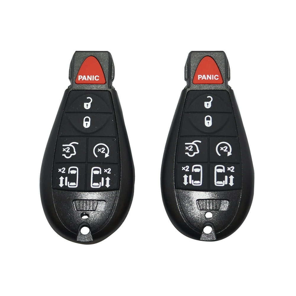 2 Uncut Replacement Fobik Smart Key Fob Keyless Remote for Chrysler ...