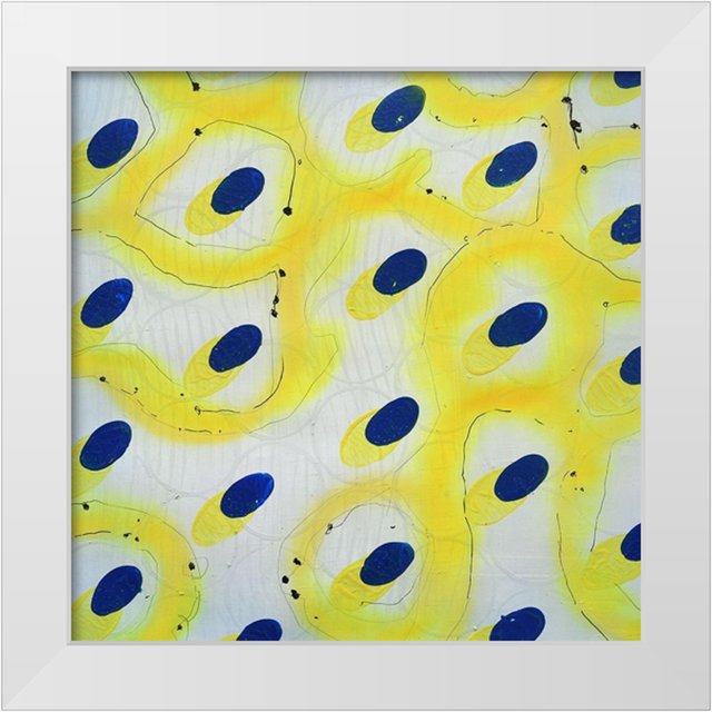 Ballion, Sidney 15x15 White Modern Wood Framed Museum Art Print Titled ...