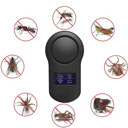 AU 220VBlack BG305Ultrasonic Pest Repeller, Electronic Insect Repellent ...