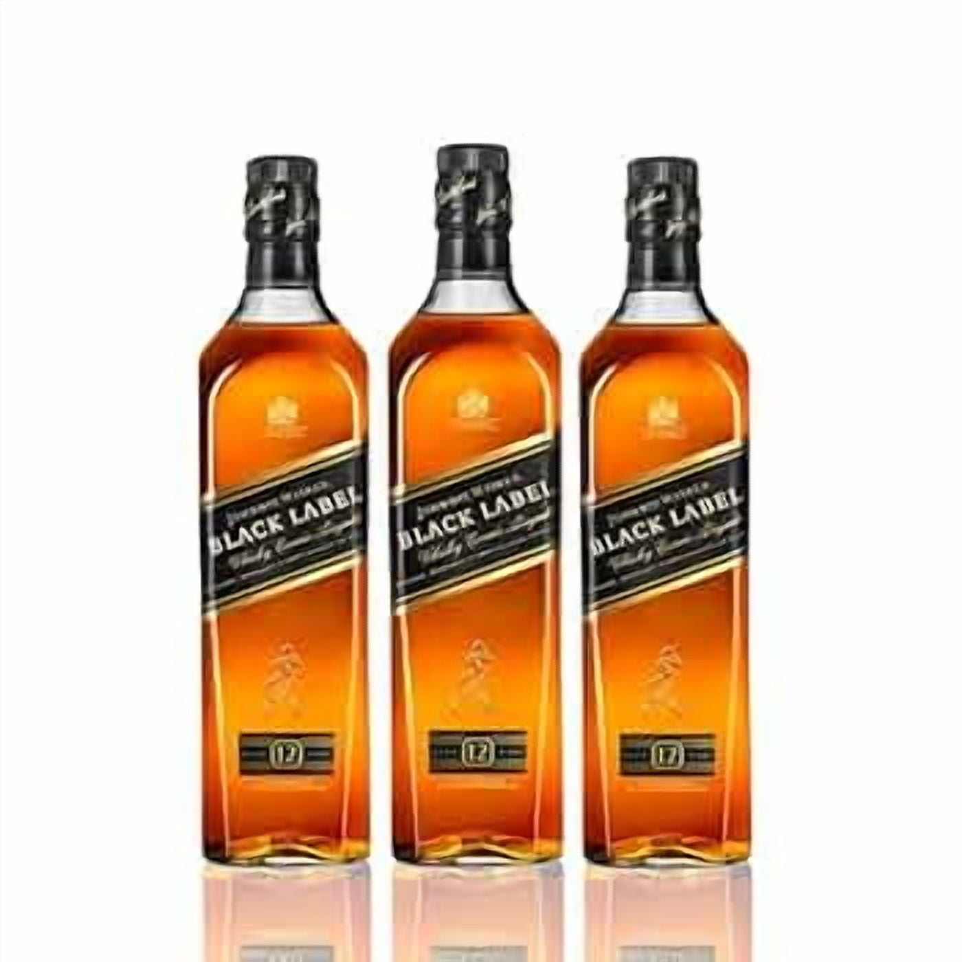 Pack De 3 Whisky Johnnie Walker Black Label 12 Years 750Ml Imp ...