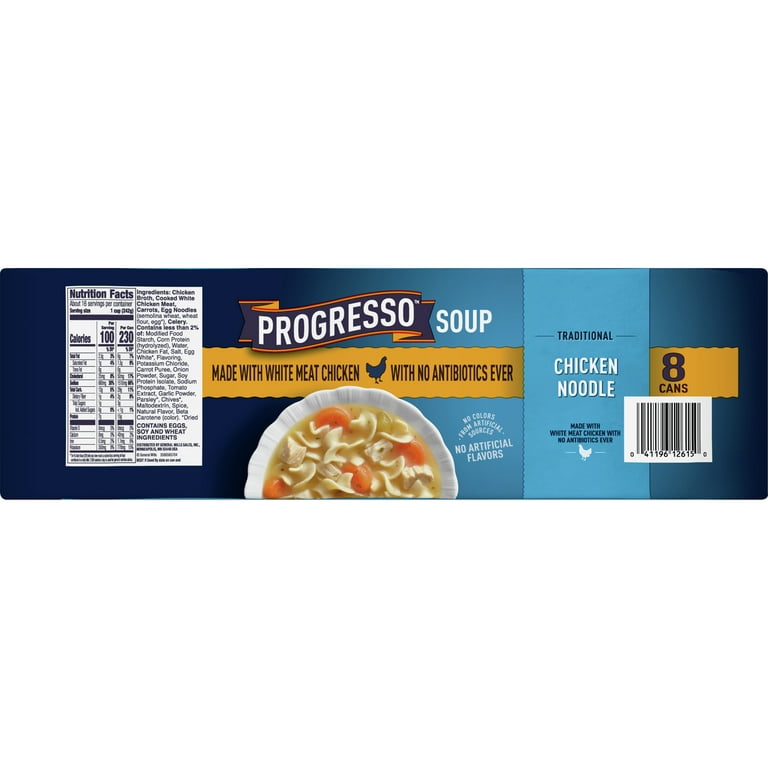 Progresso Soup Label