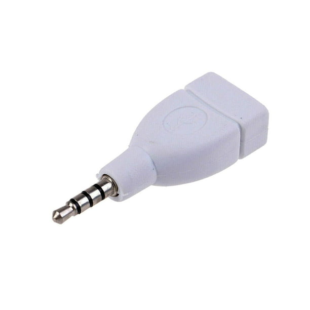 Freer 3.5mm Male AUX Audio Plug Jack to USB 2.0 Female Adapter Cable ...