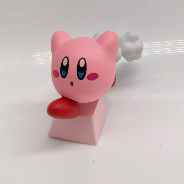 Teclas de teclado mecánico Star Kirby, bonitas, rosas, Pbt, Kawaii, Diy ...