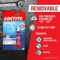 Loctite Threadlocker Blue 242, Medium Strength Seal for Rust and ...