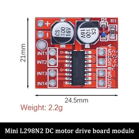 Dc Motor Drive Module Reversing Pwm Speed Dual H Bridge Stepper Motor ...