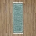 Mainstays Wexford Vintage Indoor Runner Rug, Teal, 20” x 60” - Walmart.com