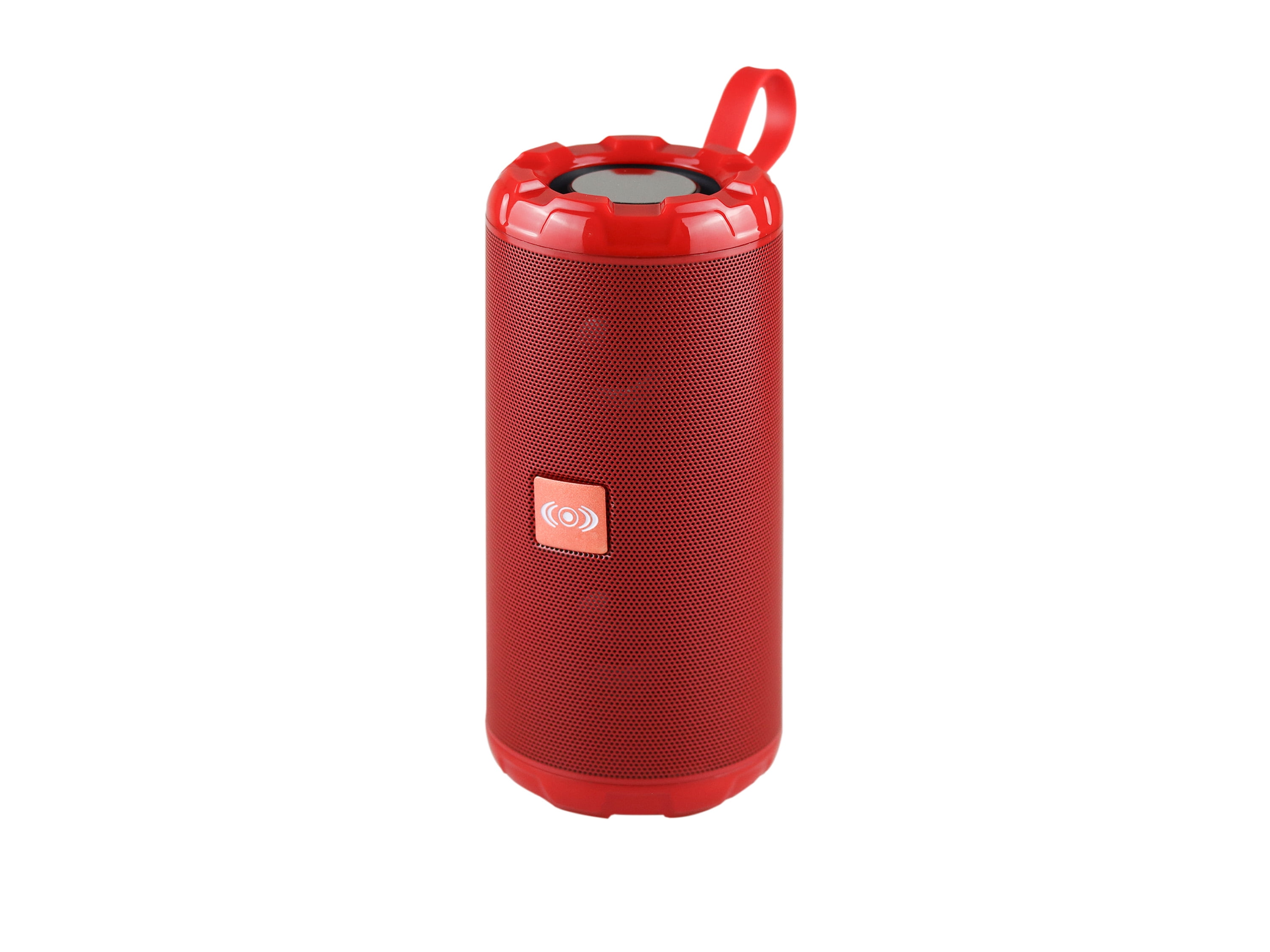 Bocina Bluetooth Portátil Micro Sd Usb Altavoz Inalámbrica - Rojo ...