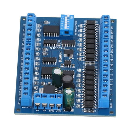 16 Channel Expansion Board, Compact Size DIN35 And C45 Rail Mount RS485 ...