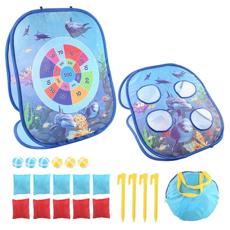Lolmot Board Game Storage Bags Foldable Kids Game Board with 10 ...