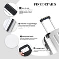 2 Pack Luggage Handle Covers And Grips Dimensions: 5.5 X 4.7 Inches ...